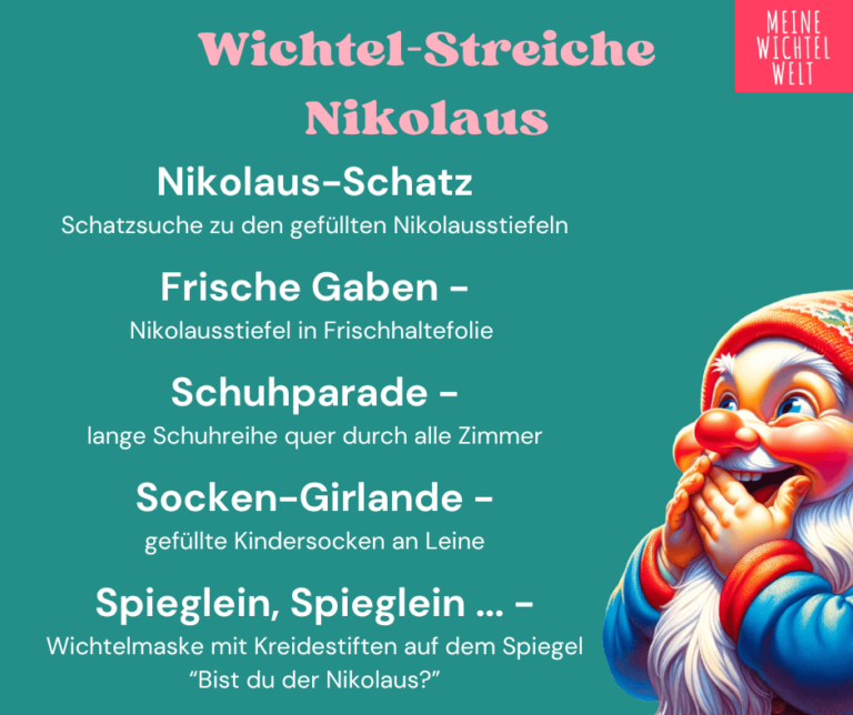 Wichtel-Streiche für Nikolaus » Meine Wichtelwelt