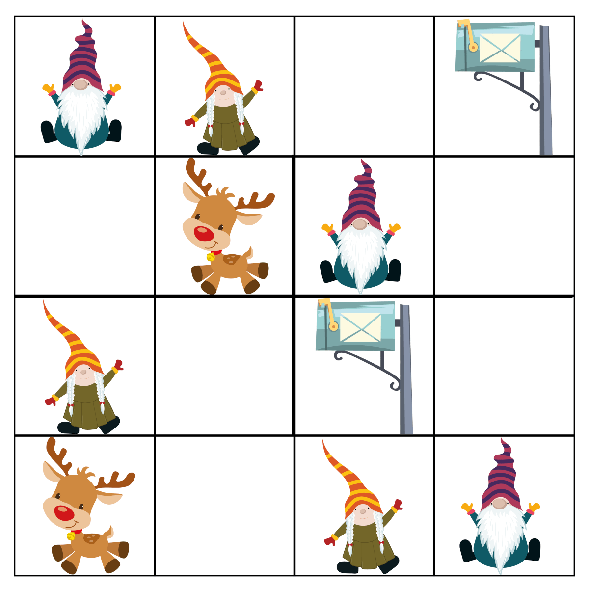 Knifflige Wichtel-Rätsel – Kostenlose Vorlagen zum Ausdrucken für ...